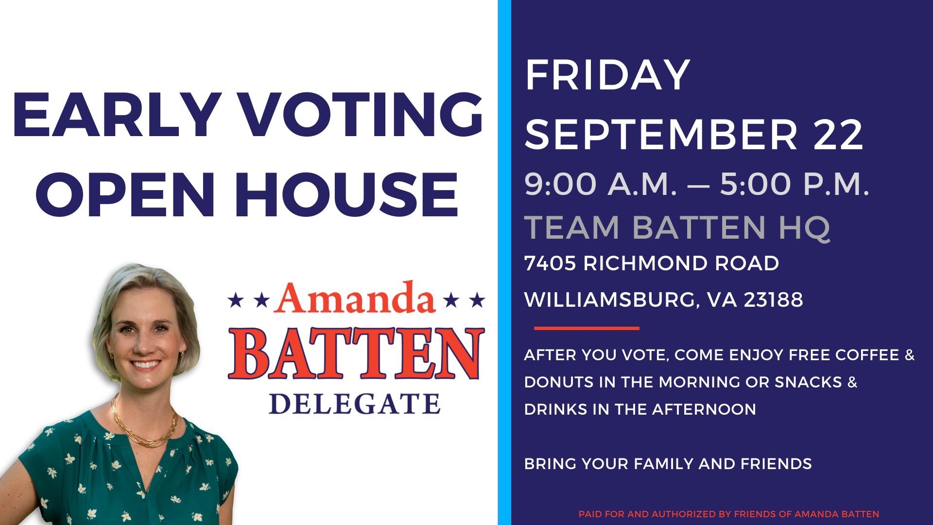 Events – Amanda Batten | Effective Leadership for Virginia