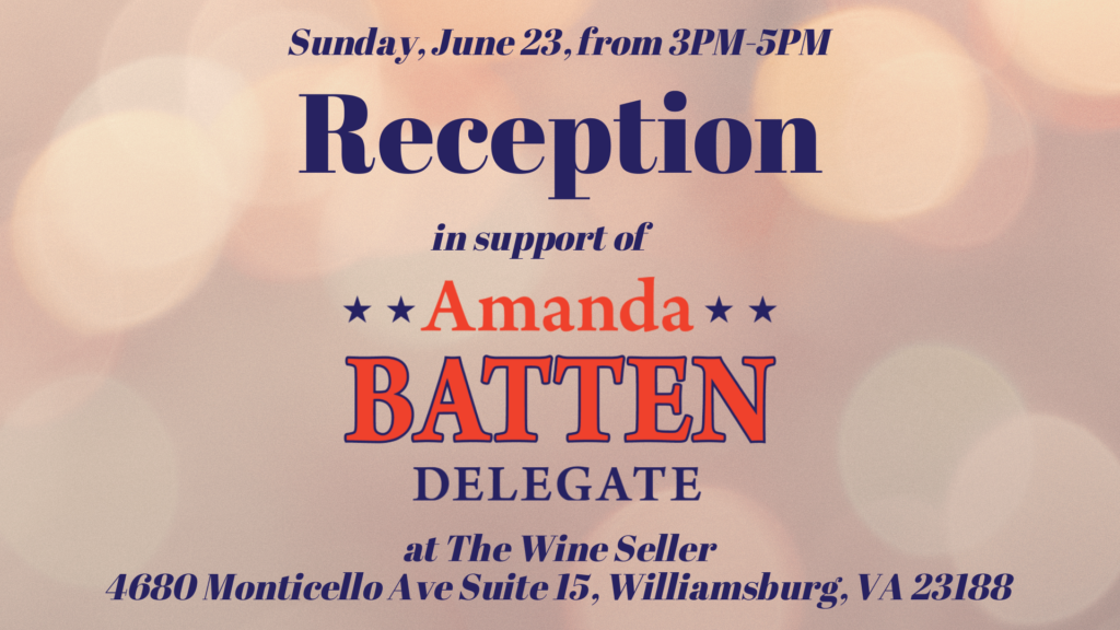 Events – Amanda Batten | Effective Leadership for Virginia